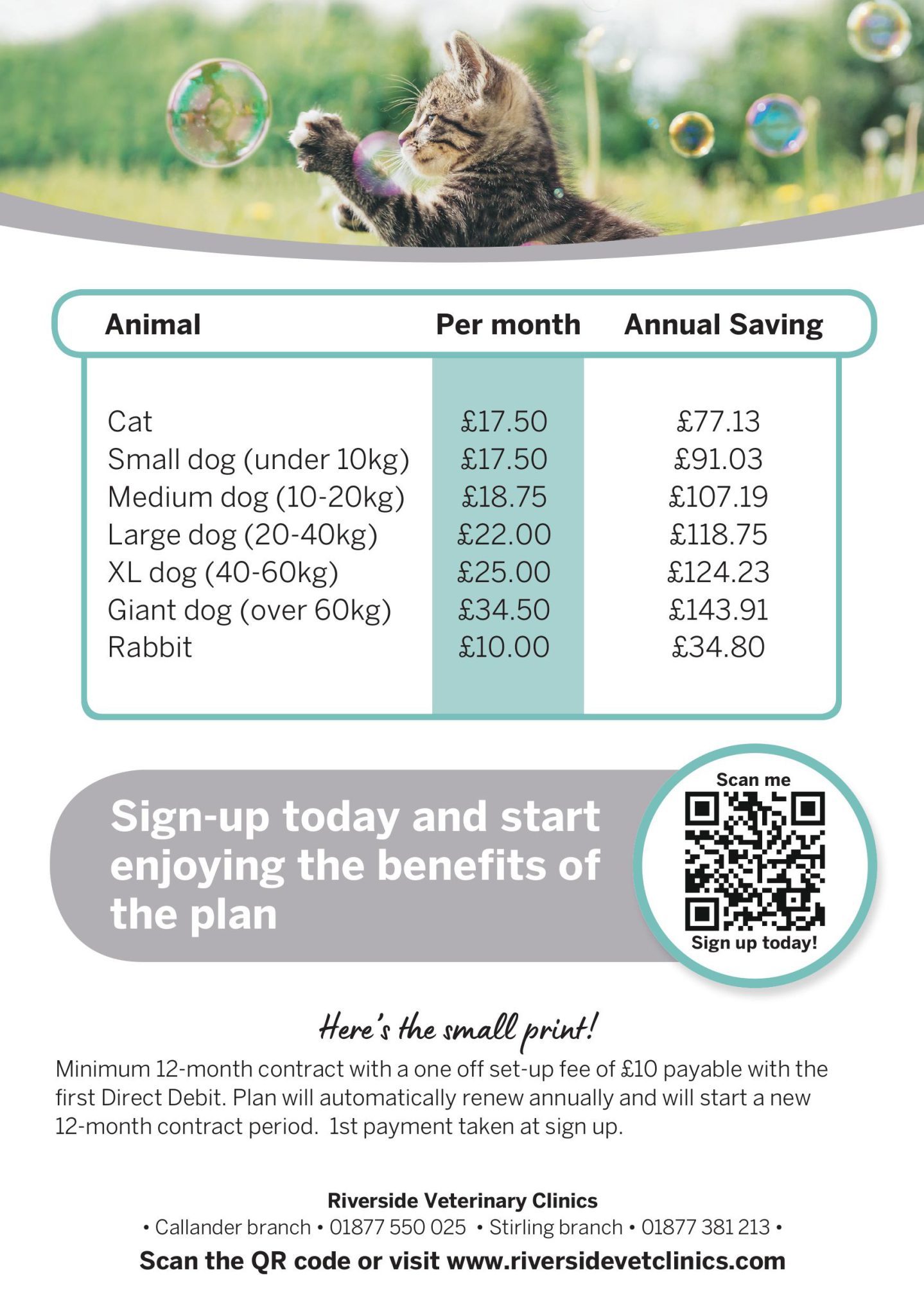 Pet Health Plan - Riverside Vet Clinics